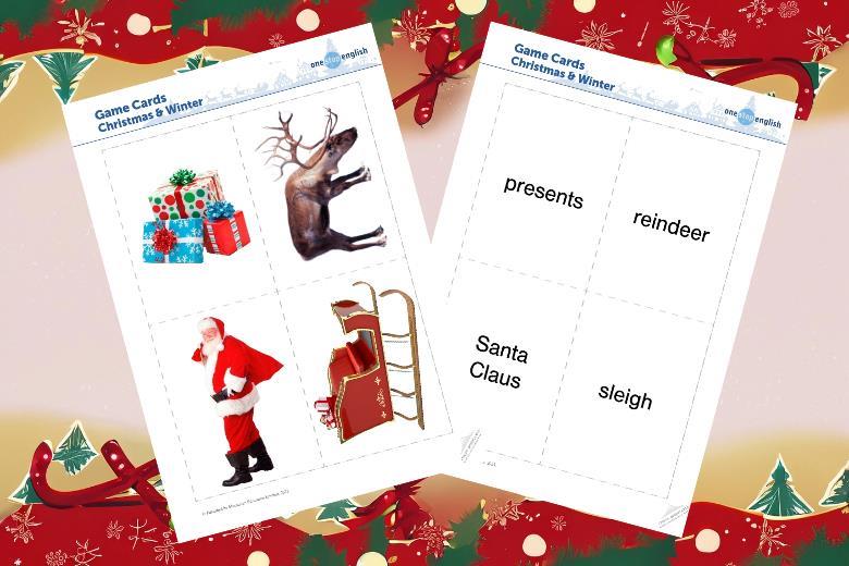 Onestopenglish Game Cards: Christmas & Winter | Onestopenglish