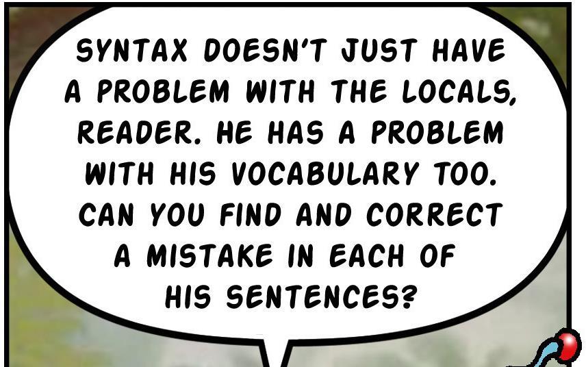 Grammarman: Episode 33—The search for Syntax | Teaching tool ...