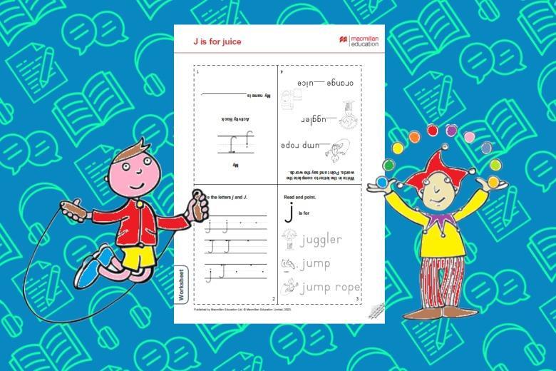 Alphabet booklet: J is for juice | Teaching tool | Onestopenglish