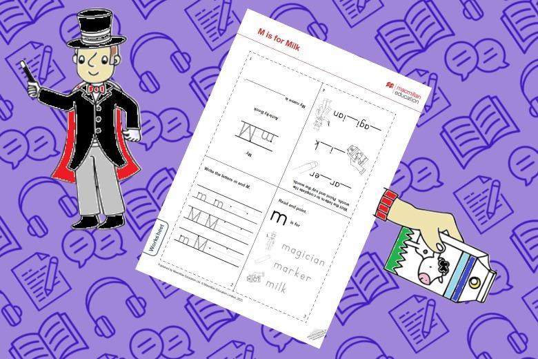 Alphabet booklet: M is for Milk | Teaching tool | Onestopenglish