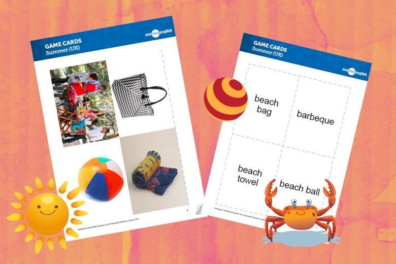 Game Cards: Summer | Teaching tool | Onestopenglish