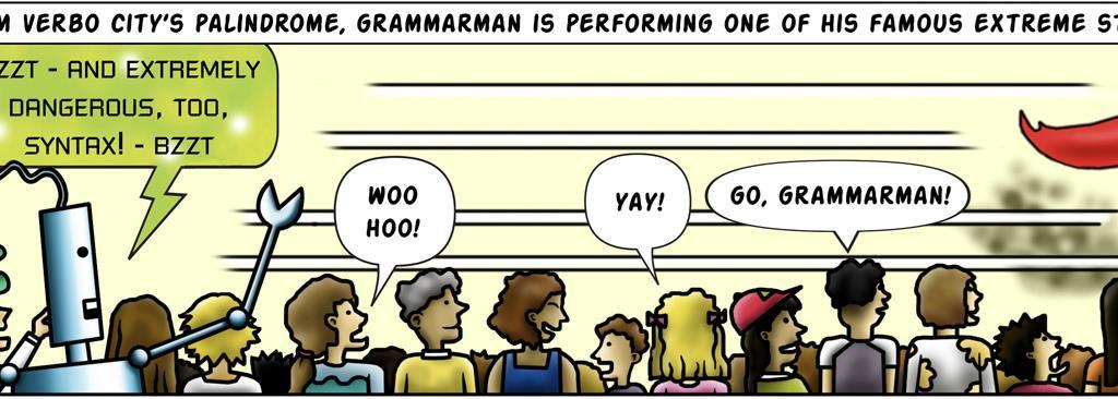 Grammarman: Episode 8: Going to extremes | Teaching tool | Onestopenglish