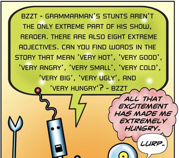 Grammarman: Episode 8: Going to extremes | Teaching tool | Onestopenglish