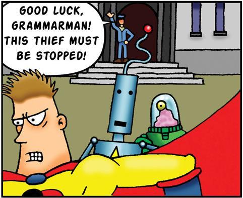 Grammarman: Episode 9—The Perfect Crime | Teaching tool | Onestopenglish