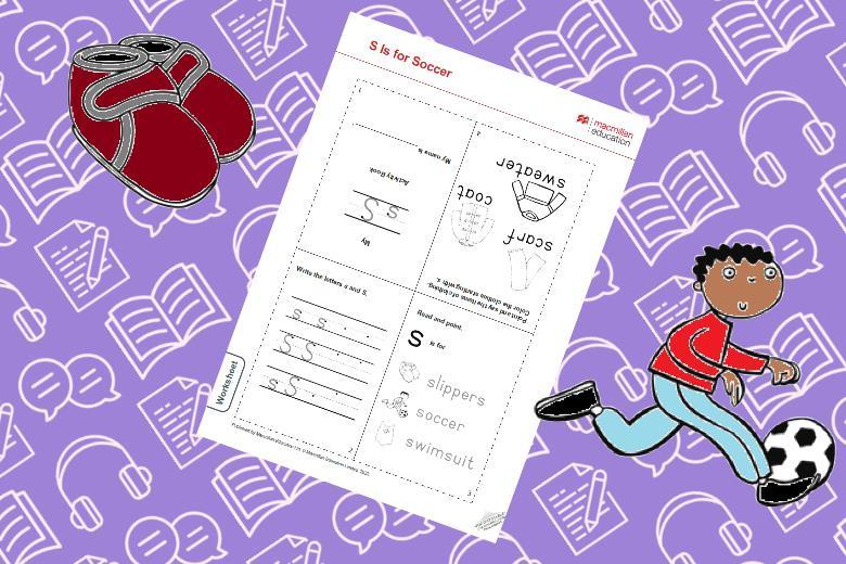 Alphabet booklet: S is for Soccer | Teaching tool | Onestopenglish