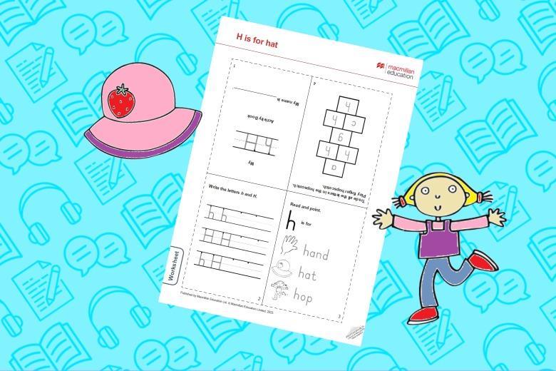 Alphabet booklet: H is for hat | Teaching tool | Onestopenglish