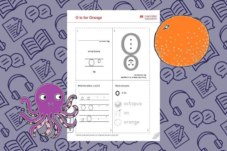 Alphabet booklet: O is for Orange | Teaching tool | Onestopenglish