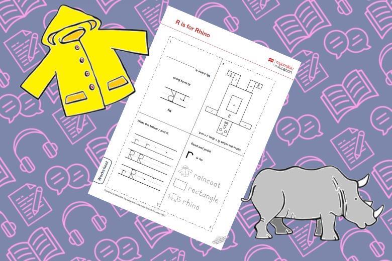 Alphabet booklet: R is for Rhino | Teaching tool | Onestopenglish